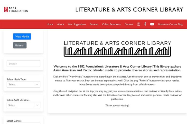 Event Recap: Talk Story! Literature & Arts Corner Database (Re)Launch – 1882 Foundation