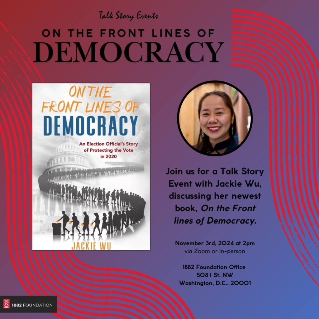 On the Front Lines of Democracy Talk Story – 1882 Foundation